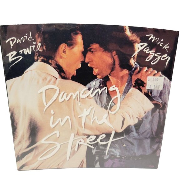 Media | Vintage David Bowie Mick Jagger Duet Album Covers Only Dancing ...